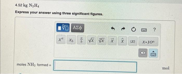 Solved Calculate how many moles of NH3 form when each | Chegg.com