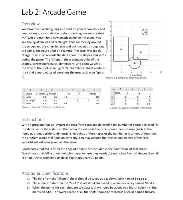 Solved Lab 2: Arcade Game Overview You have been working | Chegg.com