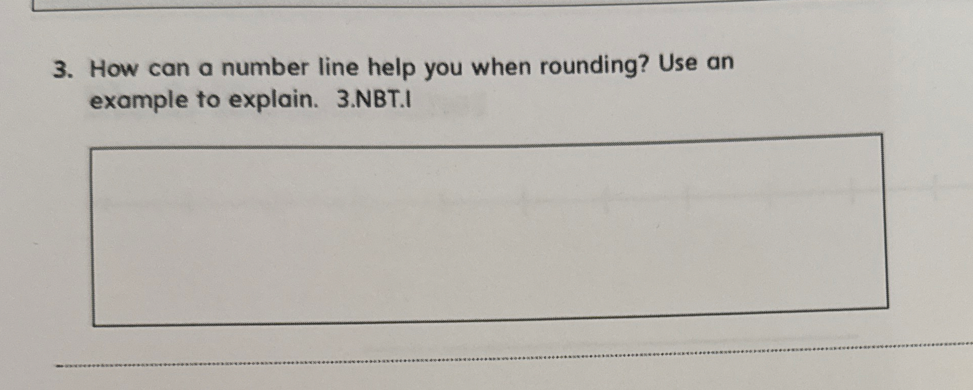 Solved How can a number line help you when rounding? Use an | Chegg.com