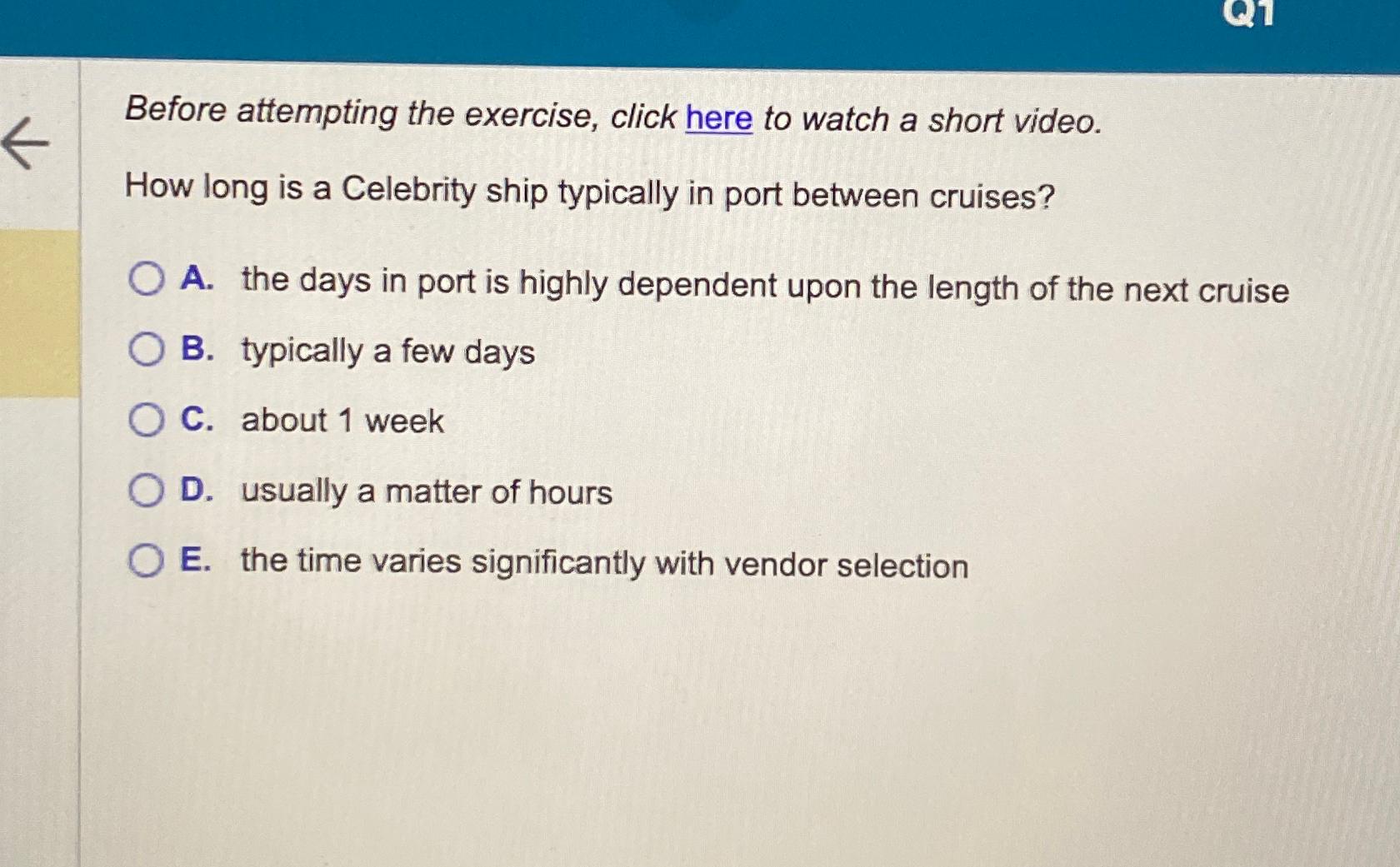Solved Before attempting the exercise, click here to watch a | Chegg.com