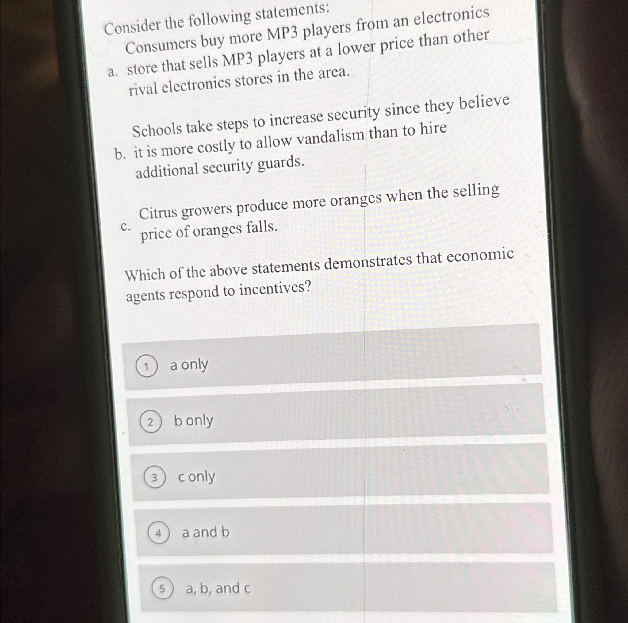 Solved Consider the following statements:Consumers buy more | Chegg.com