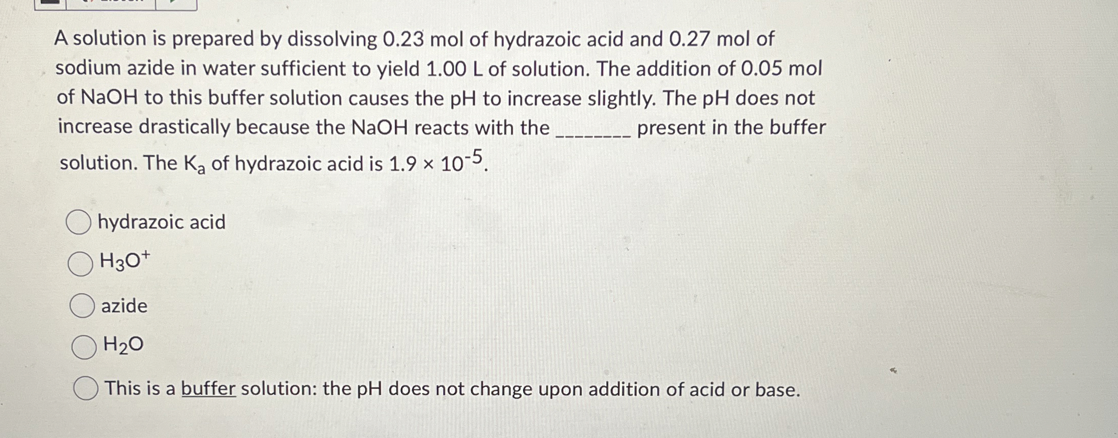 Solved A solution is prepared by dissolving 0.23 ﻿mol of | Chegg.com
