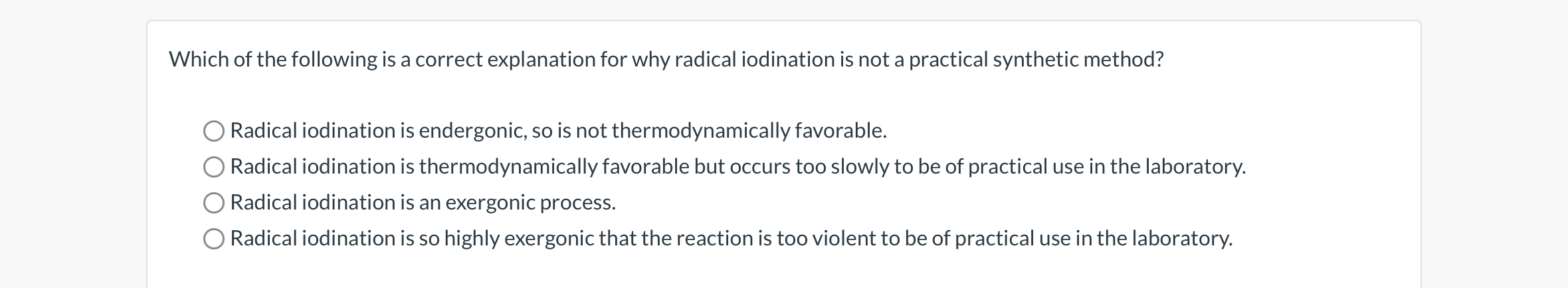 Solved Which of the following is a correct explanation for | Chegg.com