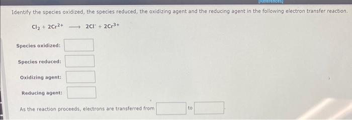 Solved (2) Write a balanced equation for the overall redox | Chegg.com