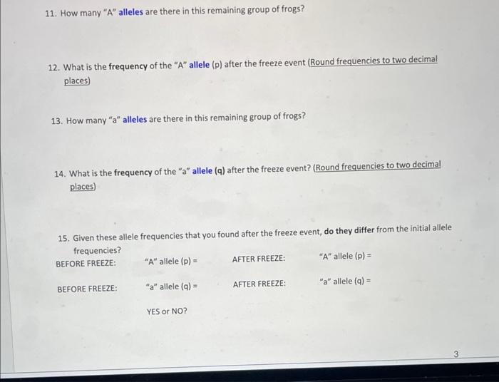 Solved BIO 1331: Hardy-Weinberg In Class Worksheet Grey tree | Chegg.com Solved BIO 1331: Hardy-Weinberg In Class Worksheet Grey tree | Chegg.com
