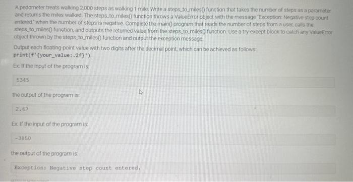 Solved A pedometer treats waiking 2000 steps as waking 1 | Chegg.com