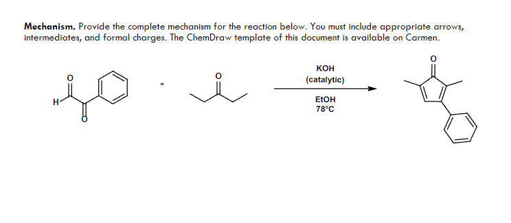 Solved Mechanism. Provide the complete mechanism for the | Chegg.com
