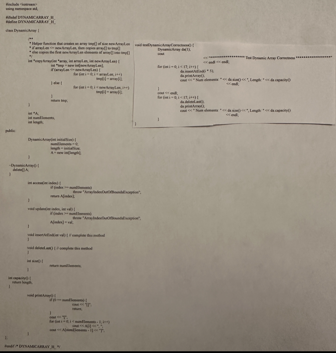 Solved C+ + ﻿Data Structures: Please follow the pictured | Chegg.com