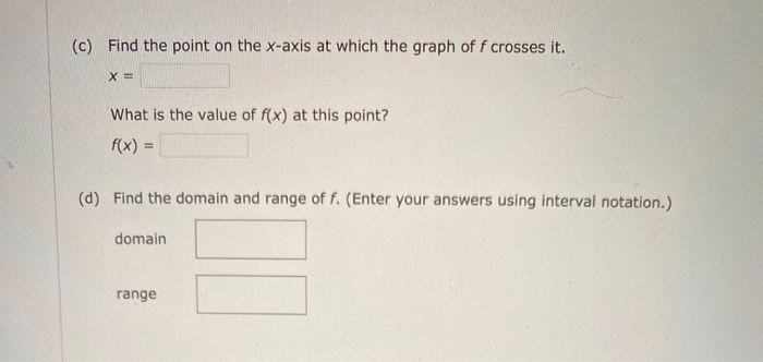 Solved Refer to the graph of the function fin the following | Chegg.com