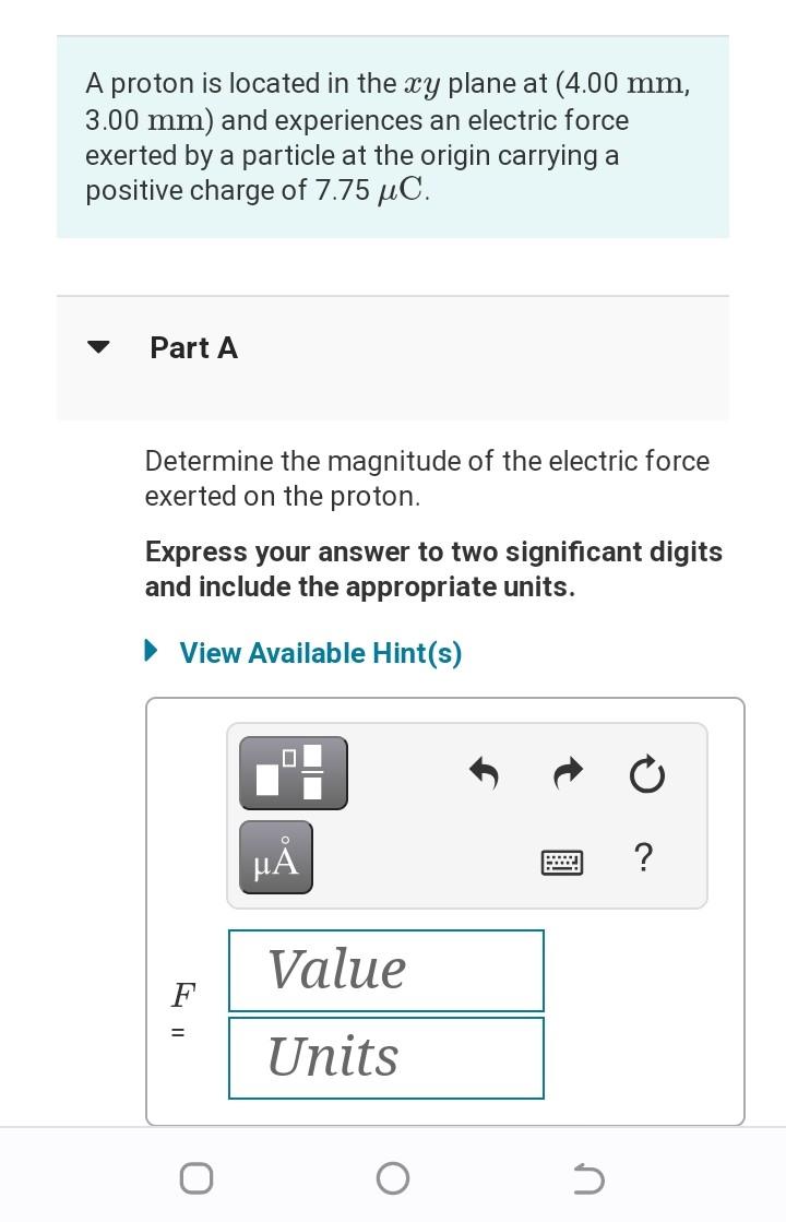 Solved Part B Determine The Direction Of The Electric