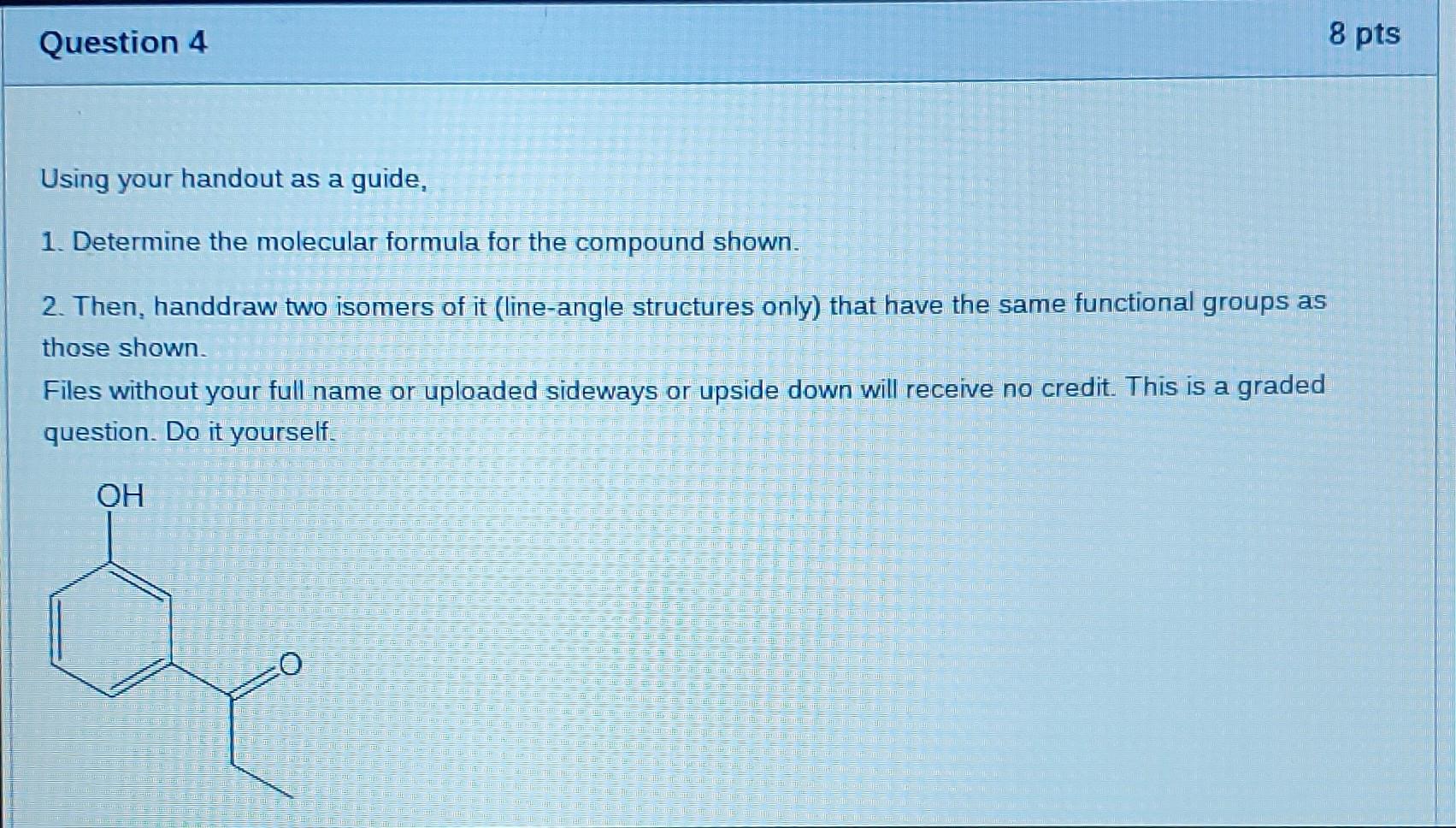 Solved Using your handout as a guide, 1. Determine the | Chegg.com