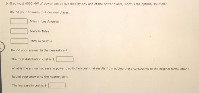 Solved Aggle Power Generation supplies electrical power to | Chegg.com