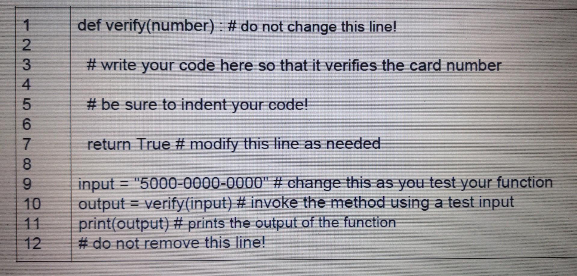 Solved Credit card companies and banks use built-in security | Chegg.com