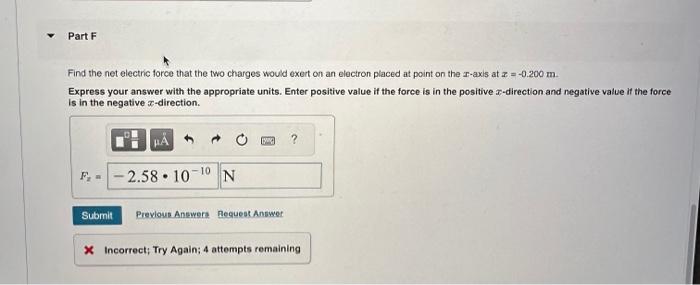 Solved A −4.00nC point charge is at the origin, and a second | Chegg.com