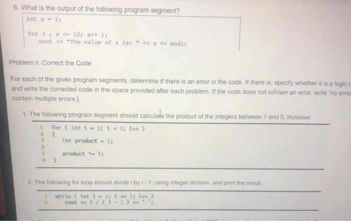 Solved 1. What is output by the following switch statement | Chegg.com