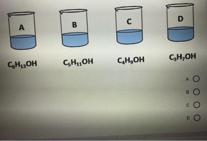 Solved When adding the following substances to the water, | Chegg.com