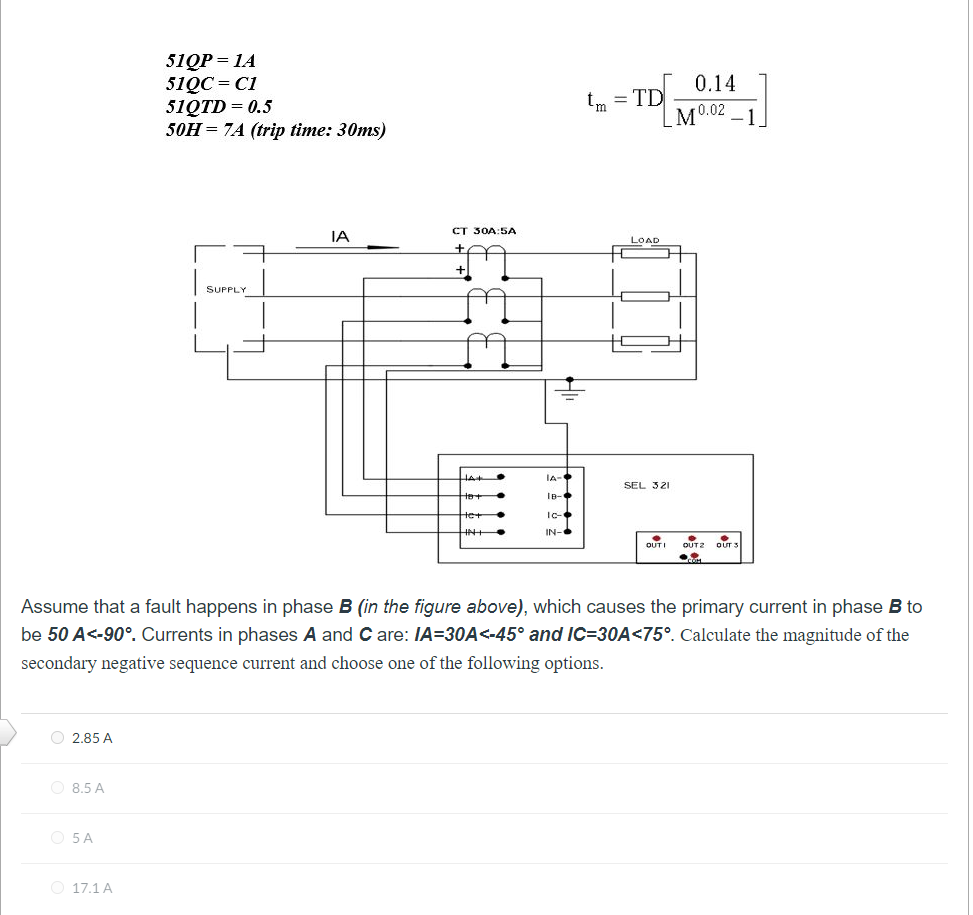 Solved For the single line diagram in the figure, assume | Chegg.com