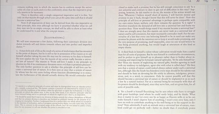 Question 8: According to Kant's theory, an action is | Chegg.com