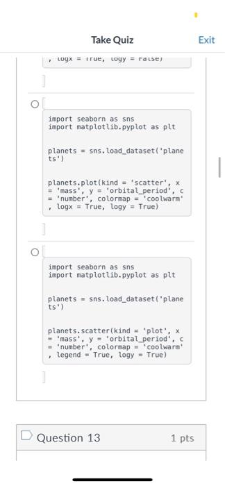 Solved Import Seaborn As Sns Import Matplot Libpyplot As 