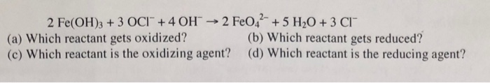 Solved Consider the following net ionic equation for a redox | Chegg.com