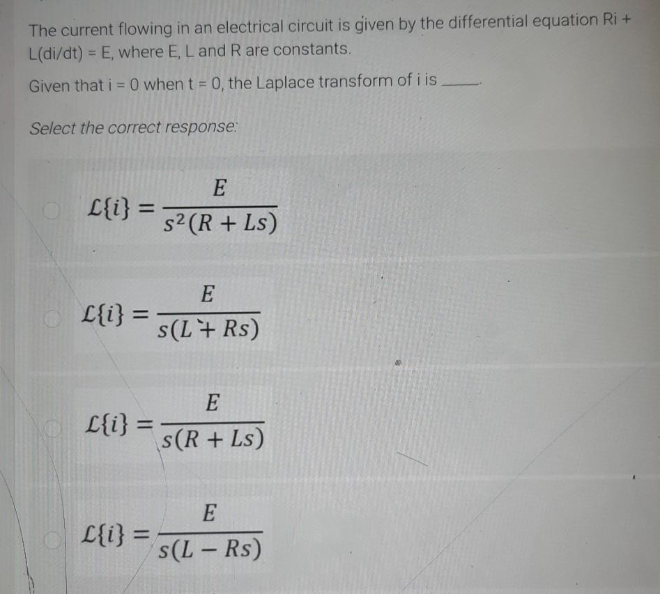 Solved The current flowing in an electrical circuit is given | Chegg.com