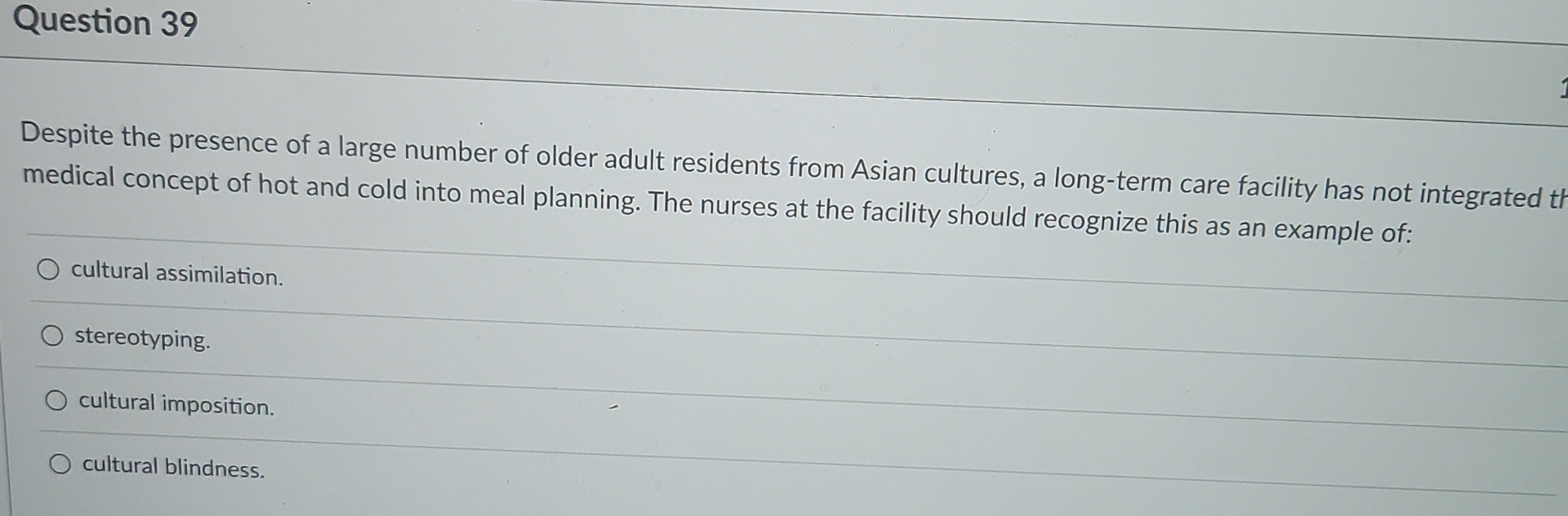 Solved Question 39Despite the presence of a large number of | Chegg.com