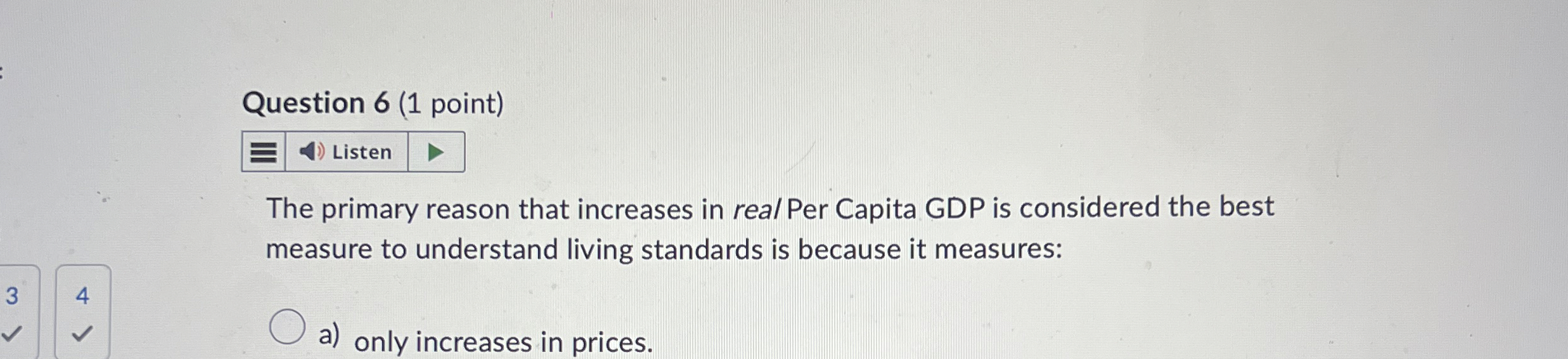 Solved Question 6 (1 ﻿point) The primary reason that | Chegg.com