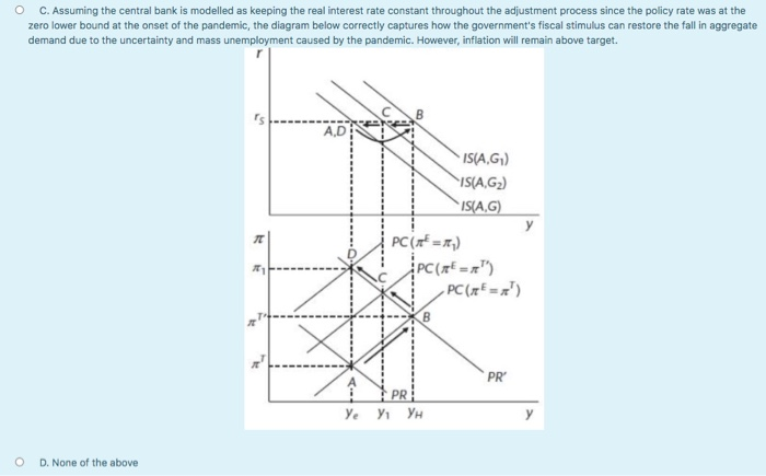 Use the 3-equation model, which statement below, | Chegg.com