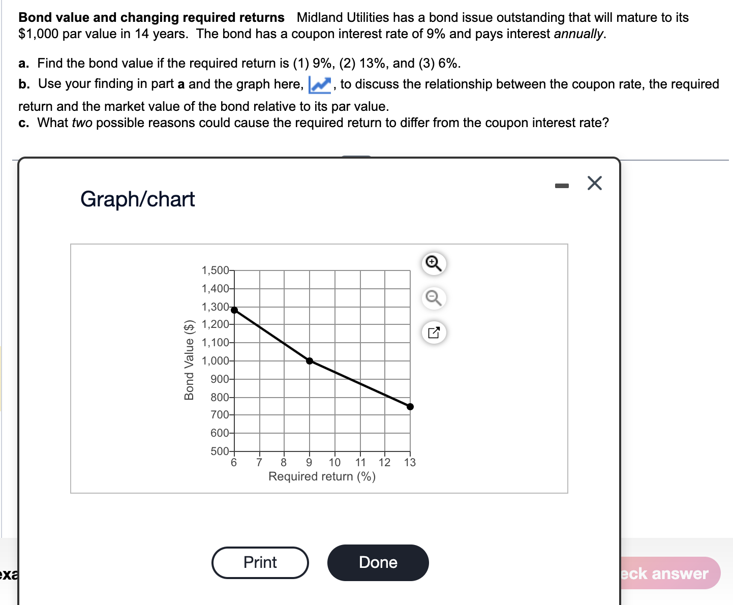 Solved Yield to maturity The Salem Company bond currently | Chegg.com
