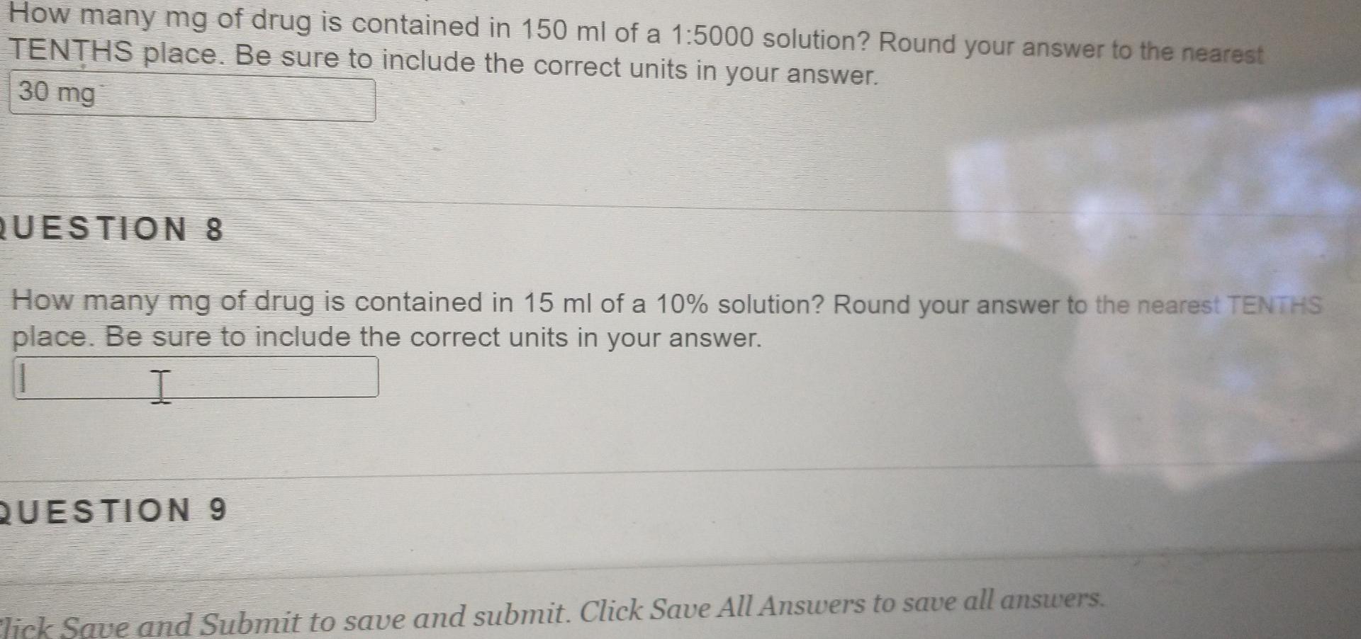 Solved How many mg of drug is contained in 150 ml of a | Chegg.com