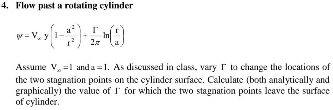 Solved Using Matlab Plot The Velocity Vector Fields And The