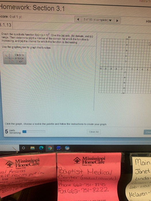 Solved First Homework Section 3 1 Ecore 0 Of 1 Pt 5 Of