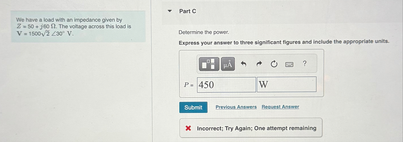 Solved PartaA orb eveviected sounce dellens power in a defr | Chegg.com