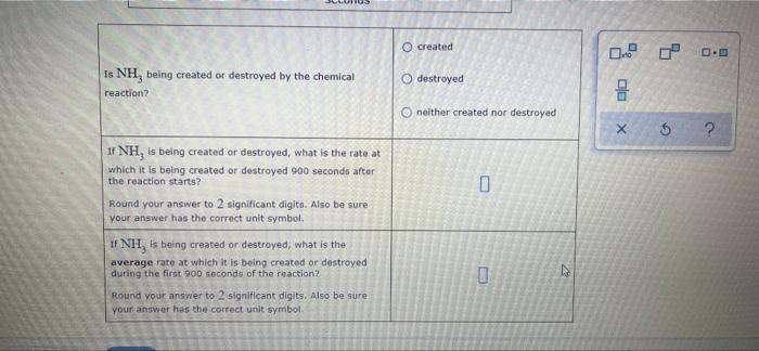 Solved Calculating average and instantaneous reaction rate | Chegg.com