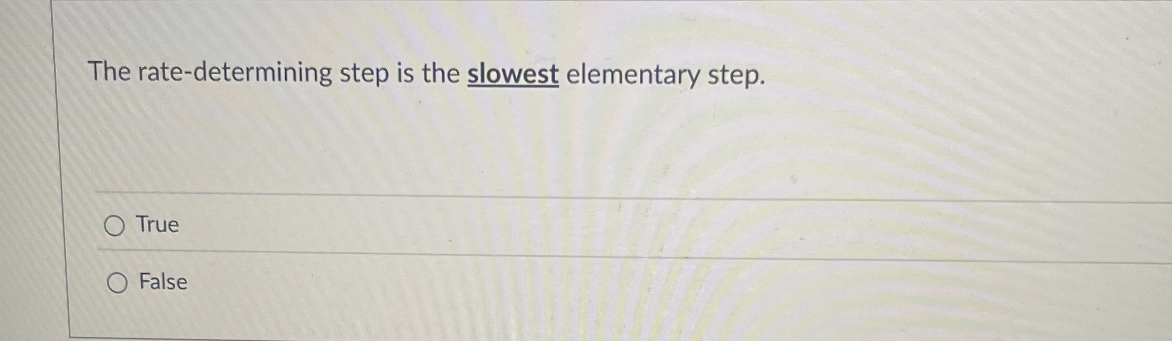 Solved The rate-determining step is the slowest elementary | Chegg.com