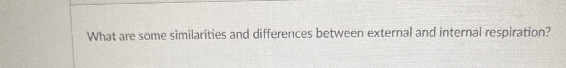 Solved What are some similarities and differences between | Chegg.com