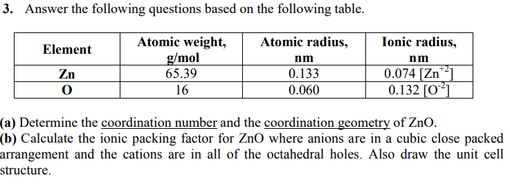 3. ﻿Answer the following questions based on the | Chegg.com