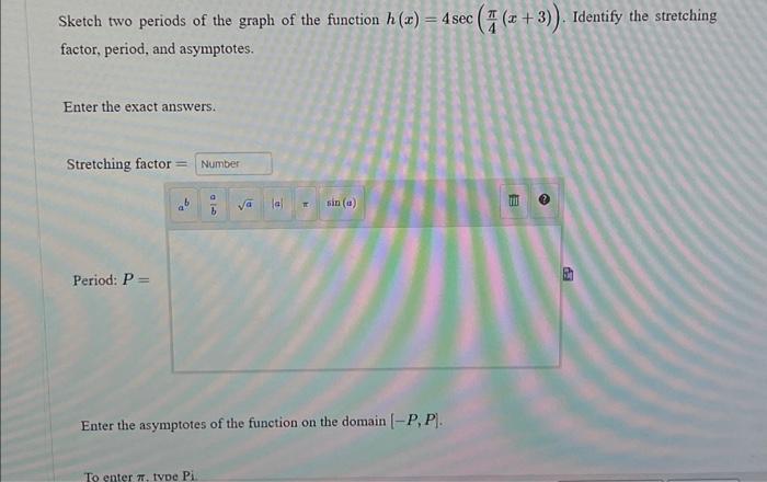Solved The field below accepts a list of numbers or formulas | Chegg.com