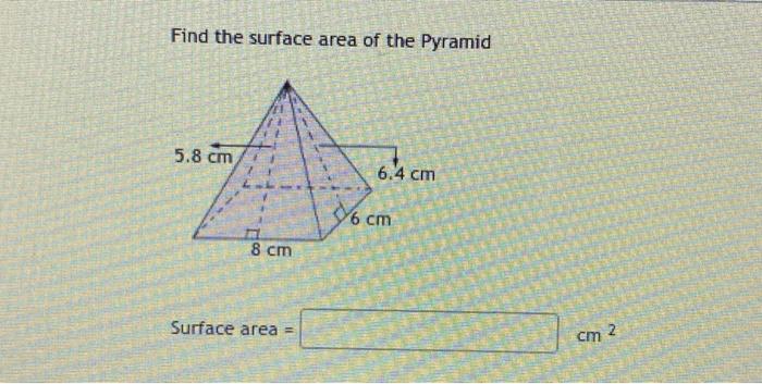 Solved Find the surface area of the rectangular solid with | Chegg.com