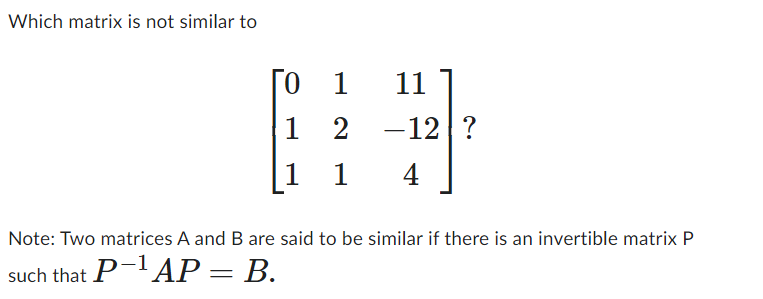 Solved Let A be a 2\times 2 ﻿matrix with eigenvalues i and | Chegg.com