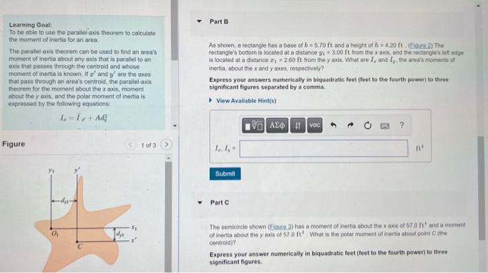 Solved Learning Goal: Part B To be ablo to use the | Chegg.com