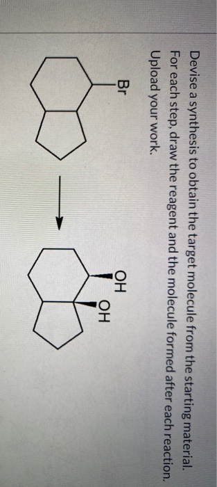 Solved Devise a synthesis to obtain the target molecule from | Chegg.com