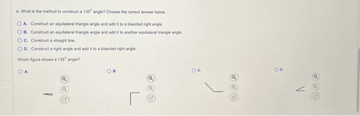 Solved Use a compass and straightedge to construct angles | Chegg.com