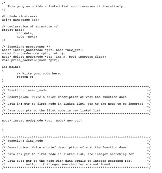 Solved use the skeleton to complete the code. use Switch | Chegg.com