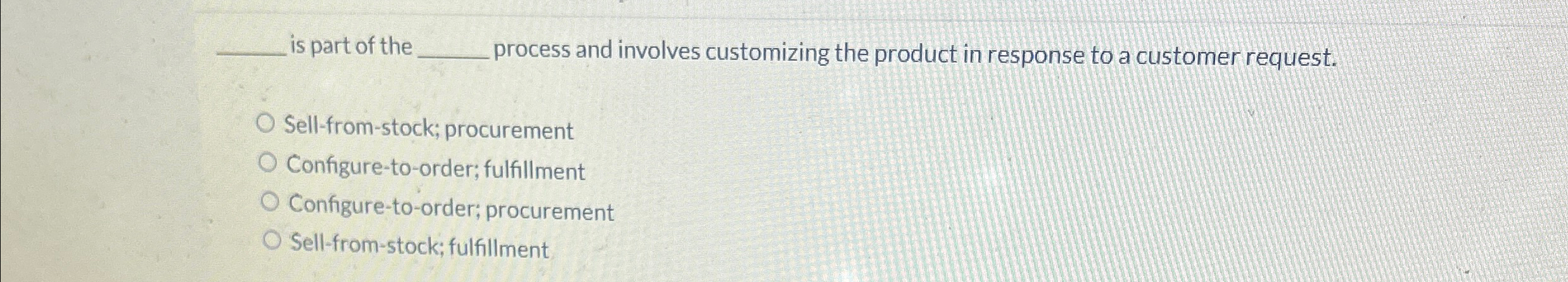 Solved is part of the ﻿process and involves customizing | Chegg.com