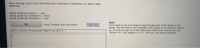 Solved (Using Java method — common mistake don’t call | Chegg.com