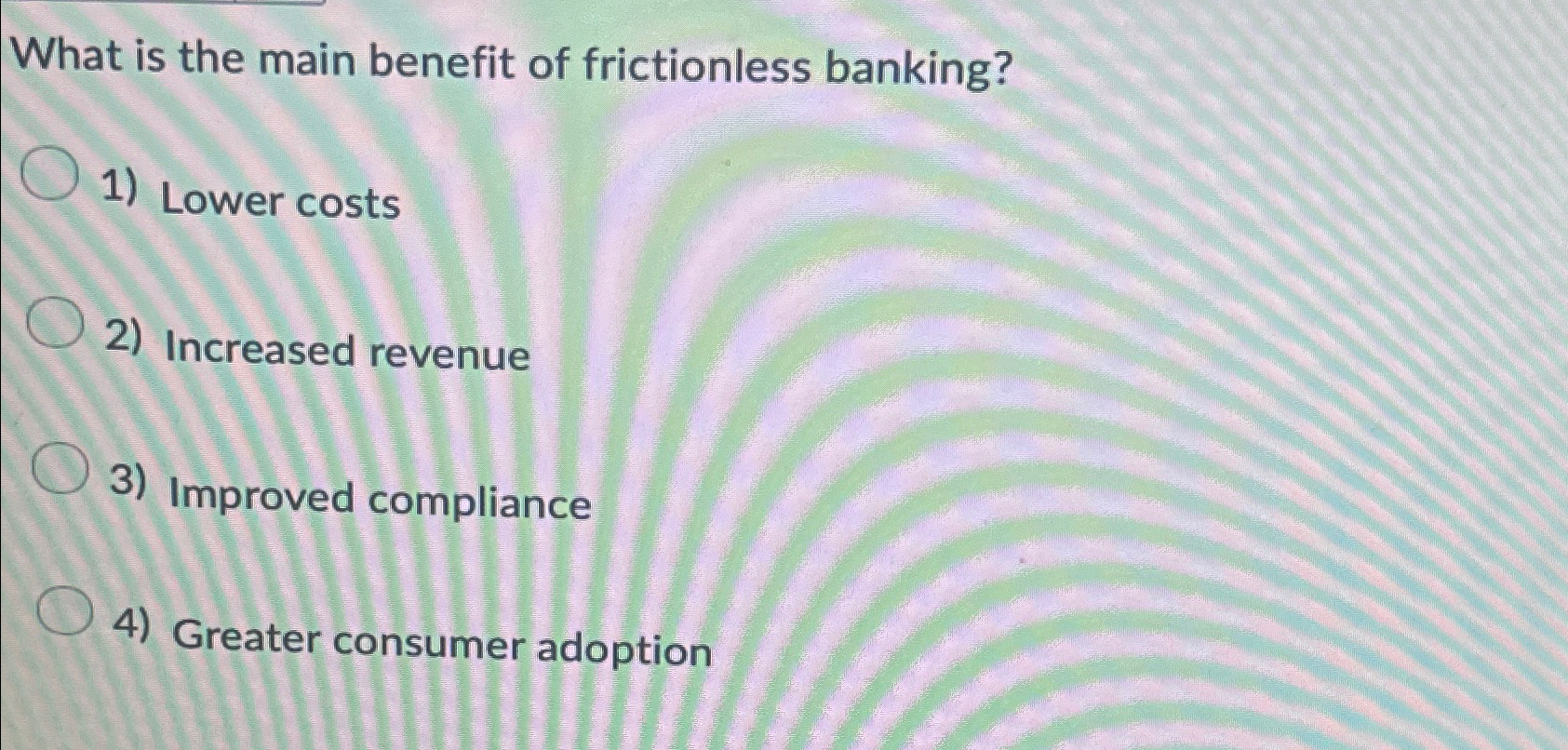 Solved What is the main benefit of frictionless | Chegg.com