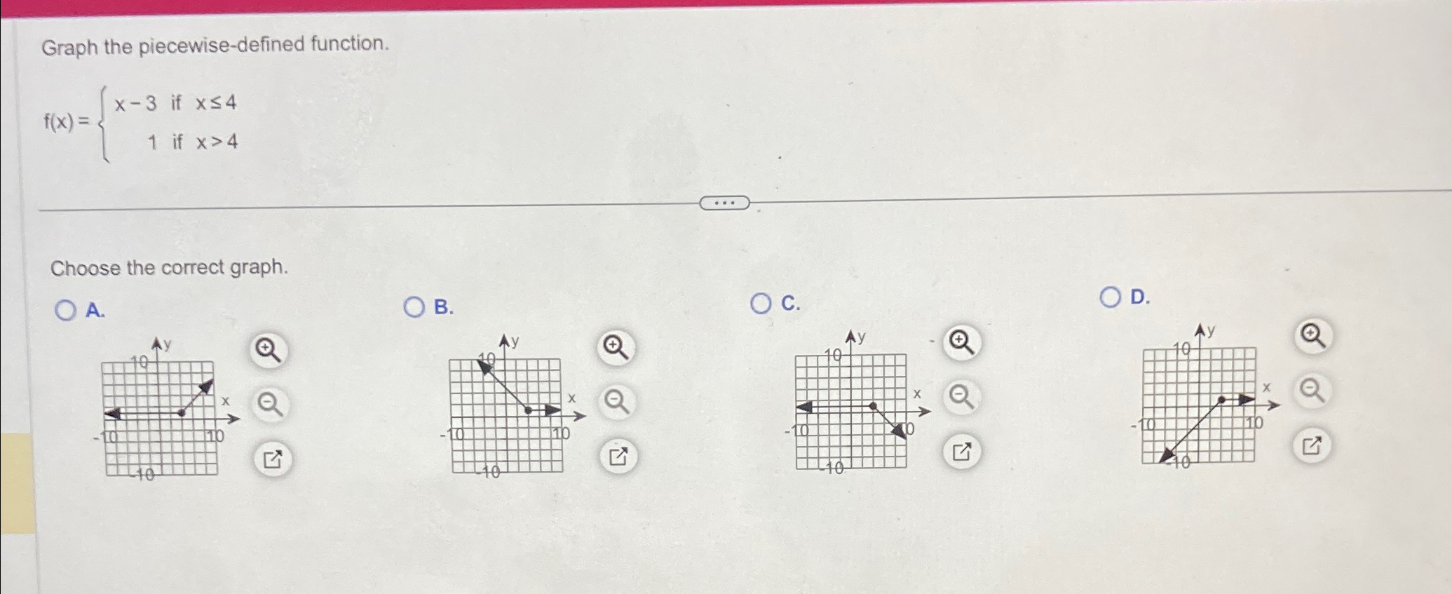 Solved Graph the piecewise-defined | Chegg.com