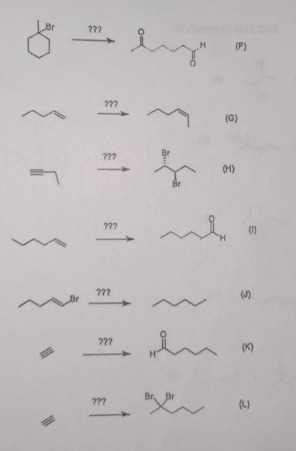Organic Chemistry Synthesis Problems(The second and | Chegg.com