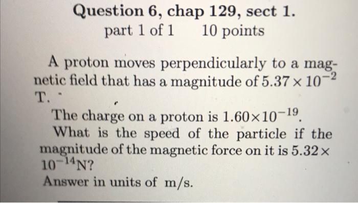 Solved Question 6, chap 129 , sect 1 . part 1 of 110 points | Chegg.com